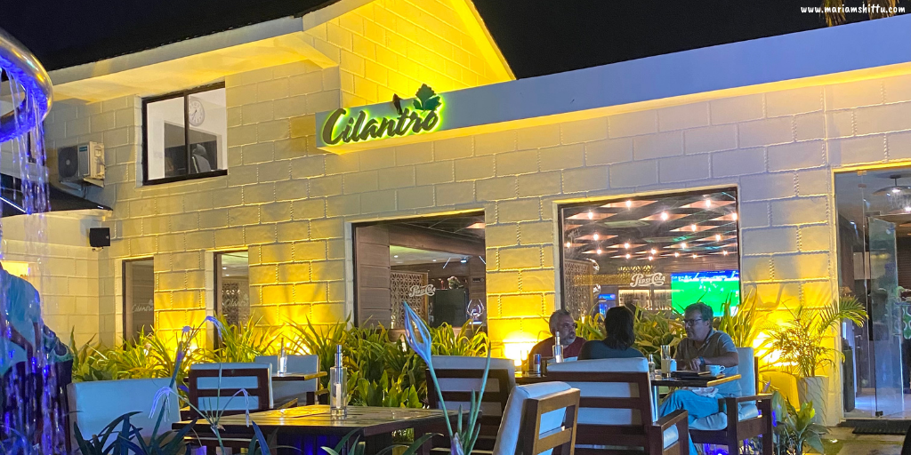 Places in Lagos| Cilantro – MARIAM SHITTU