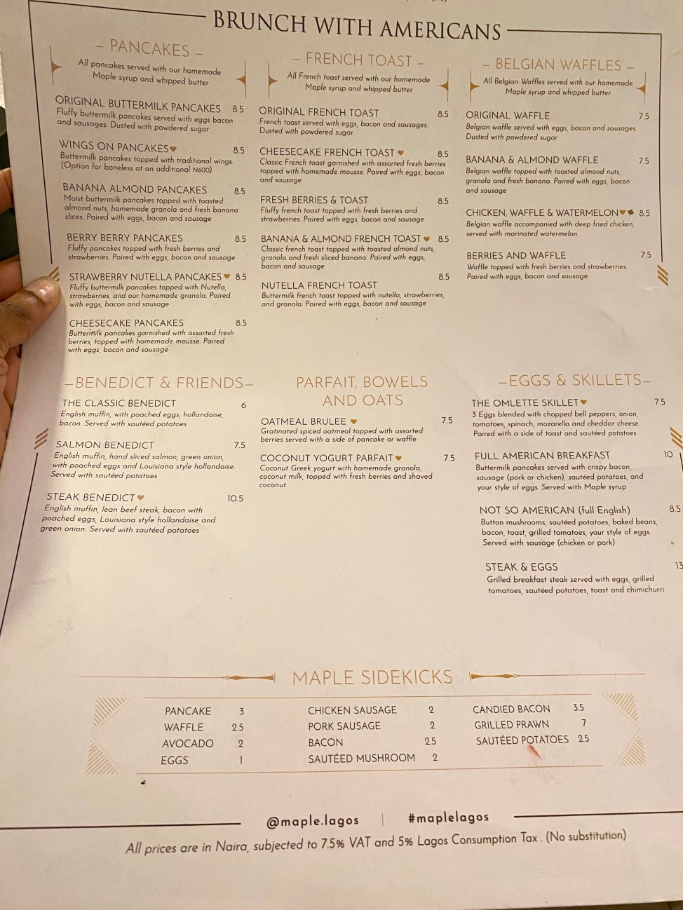 Places in Lagos| Maple Restaurant – MARIAM SHITTU