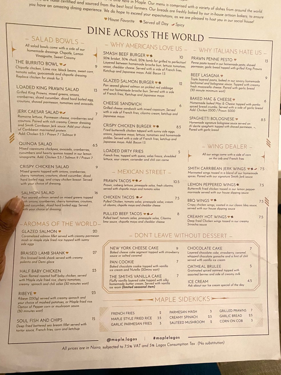 Places in Lagos| Maple Restaurant – MARIAM SHITTU